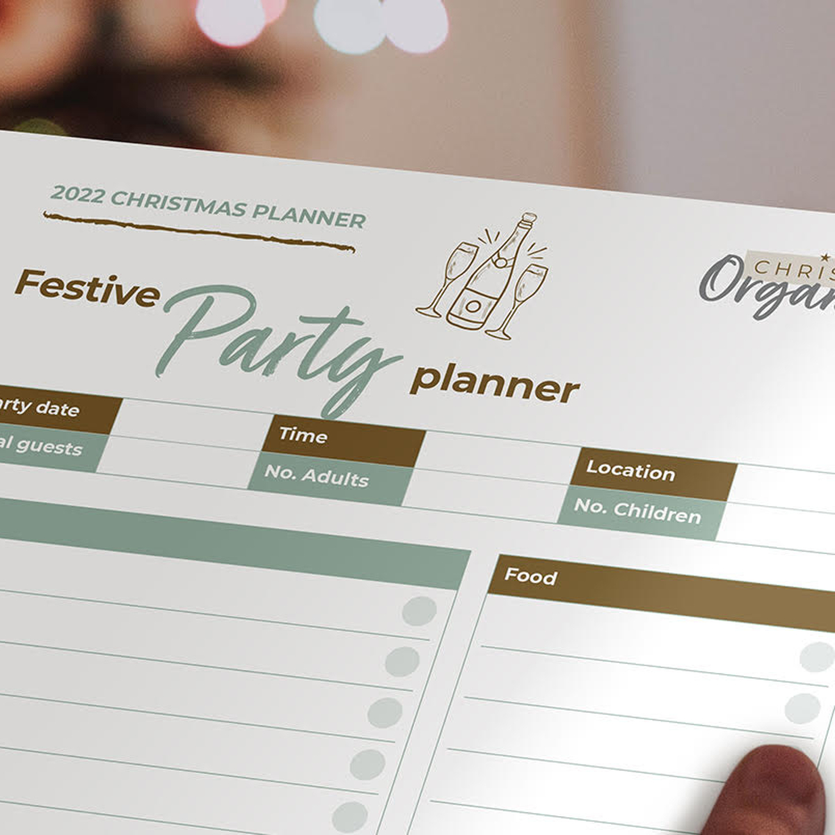 Christmas planner 2023