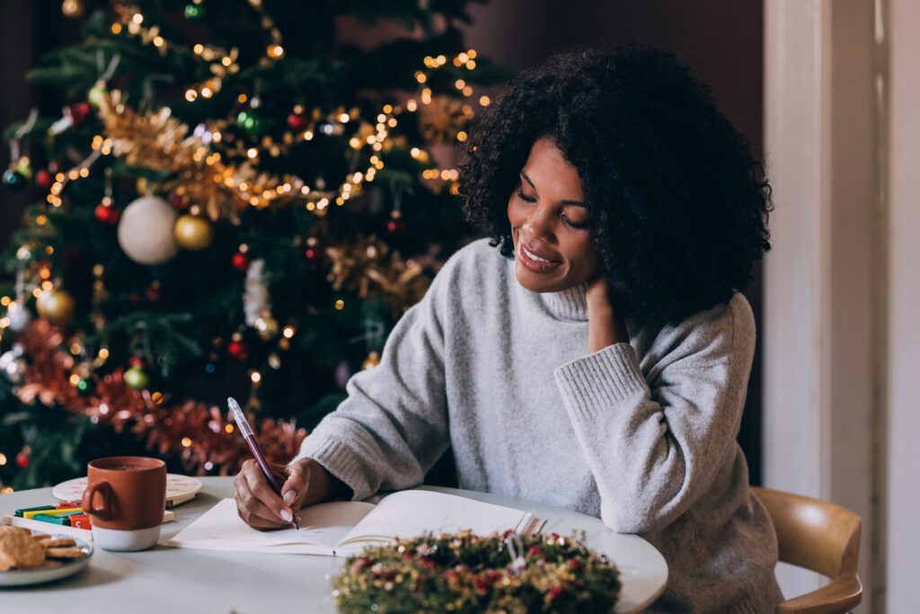 Lists, pages and sections to include in a Christmas planner